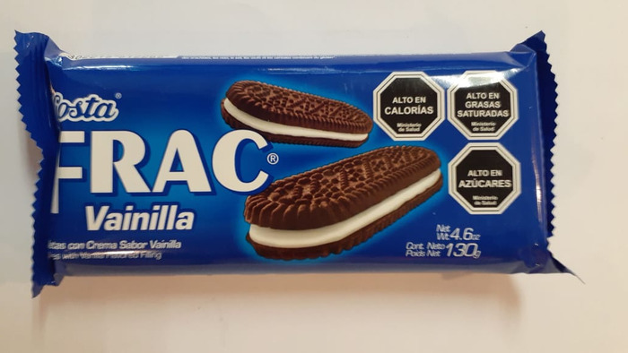 GALLETAS FRAC VAINILLA 130 GR :: BICHITOS MINIMARKET